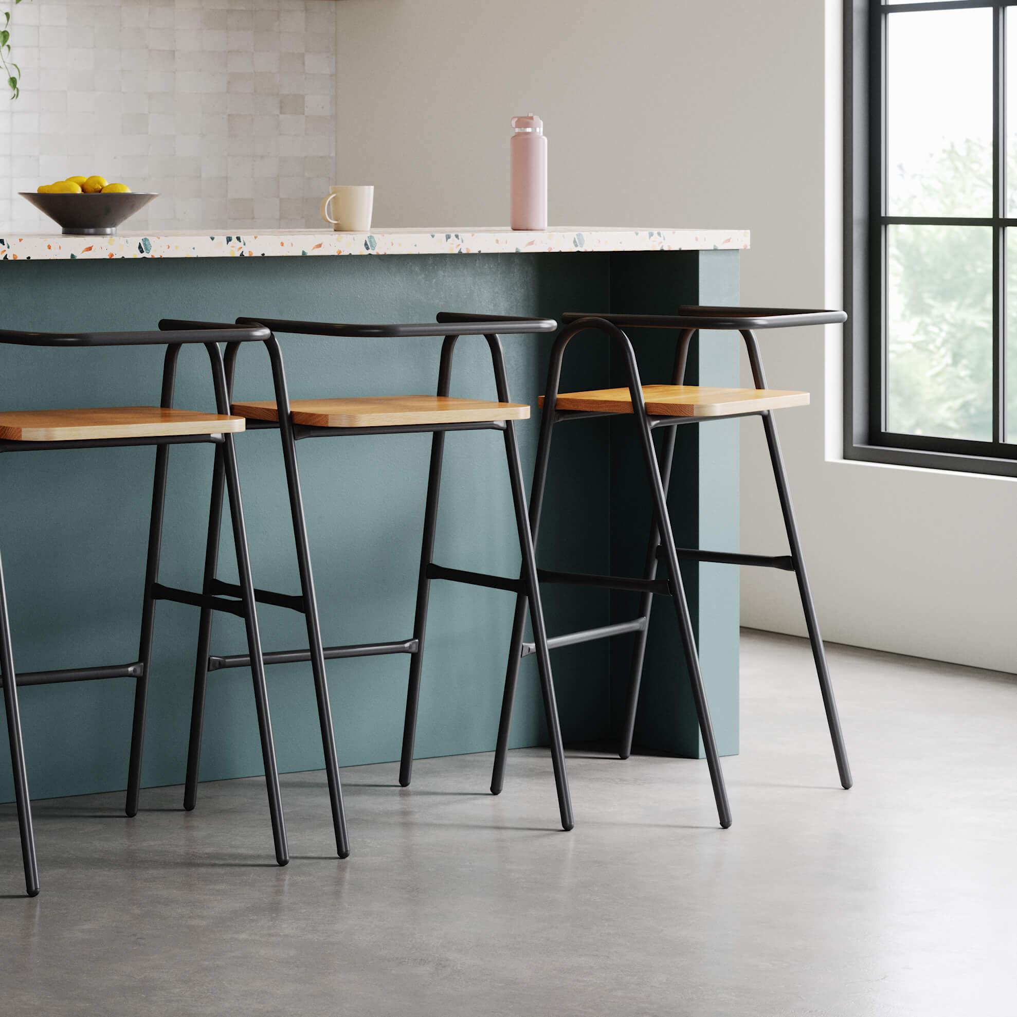 Half Hurdle Seating - Grand Rapids Chair