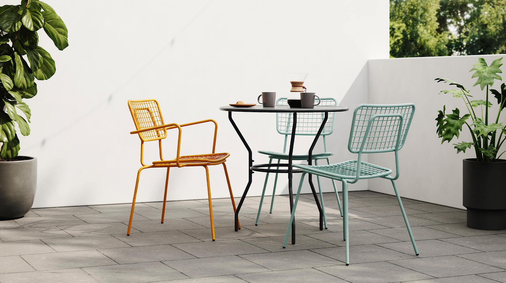 Opla Outdoor Table - Grand Rapids Chair